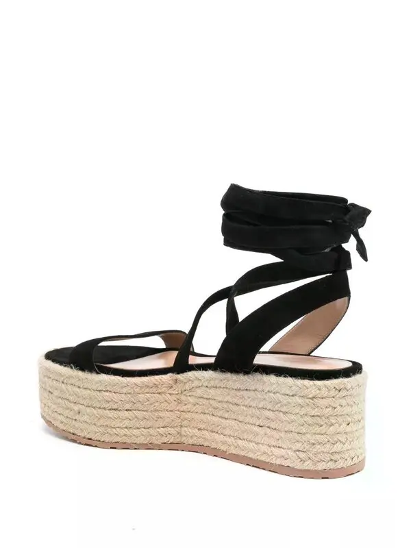 GIANVITO ROSSI 60mm Suede Espadrilles