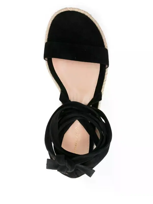 GIANVITO ROSSI 60mm Suede Espadrilles