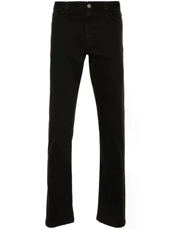 Zegna Logo-patch Trousers