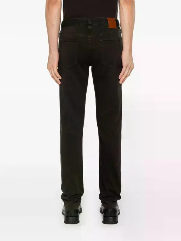 Zegna Logo-patch Trousers