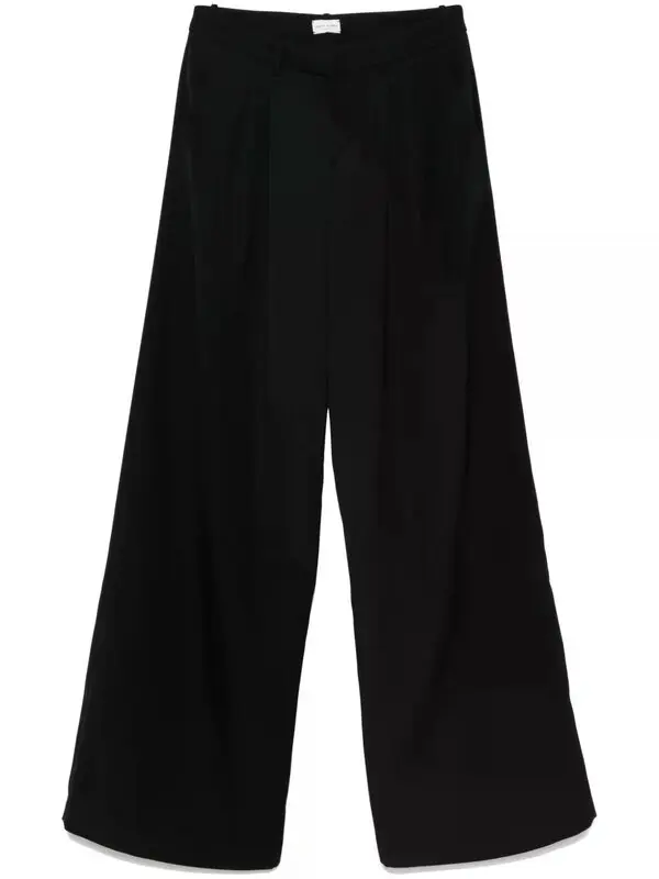 Magda Butrym Wide-leg Wool Trousers