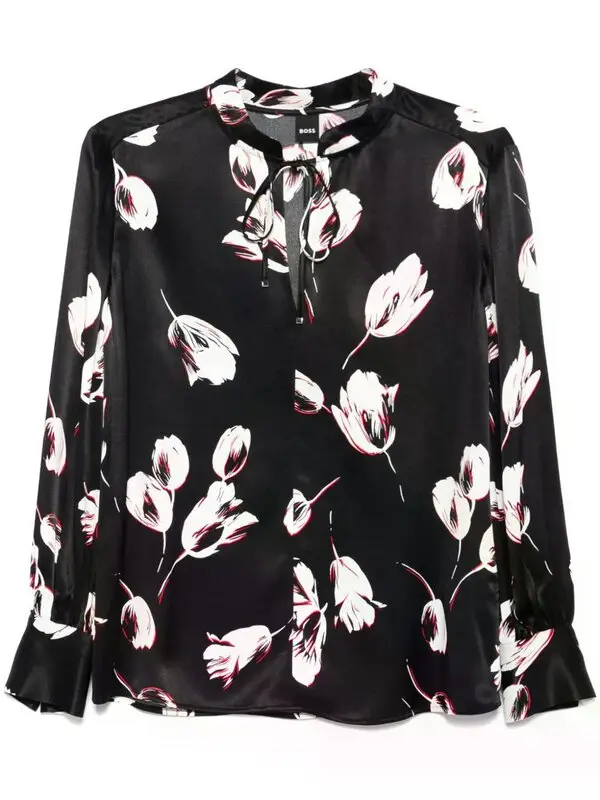 BOSS Floral-print Blouse