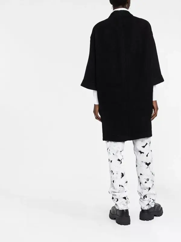 Rick Owens Single-breasted Mid-length Coat