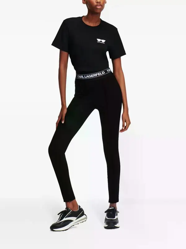 Karl Lagerfeld Logo-tape Leggings
