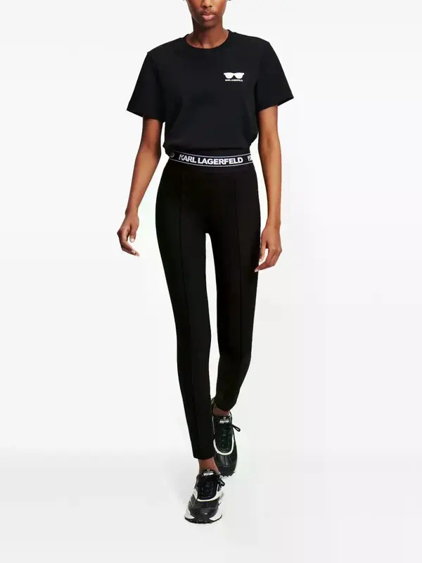 Karl Lagerfeld Logo-tape Leggings