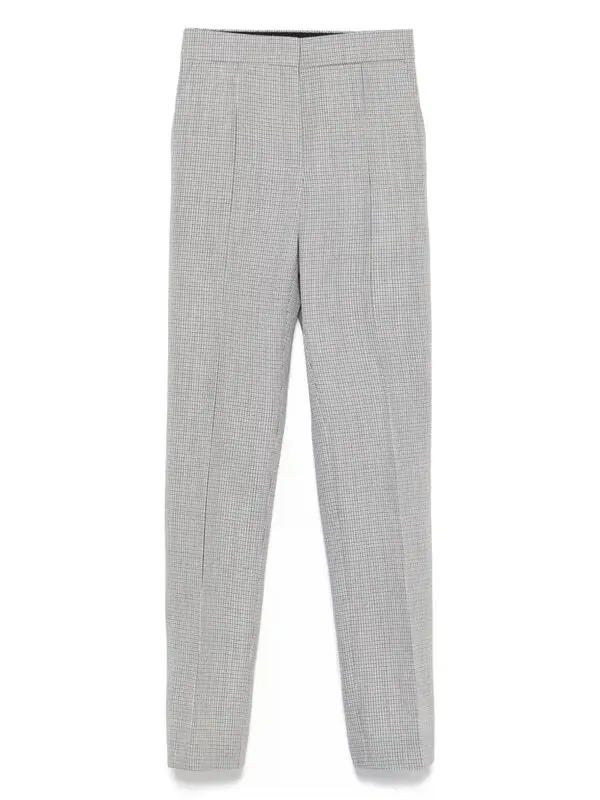 JIL SANDER Checked Trousers