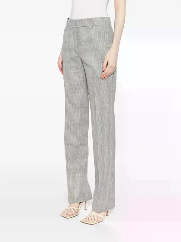 JIL SANDER Checked Trousers