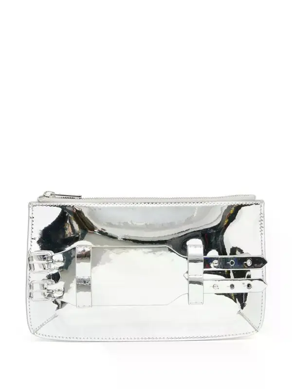 MAISON MARGIELA Bracelet Clutch Bag - Silver