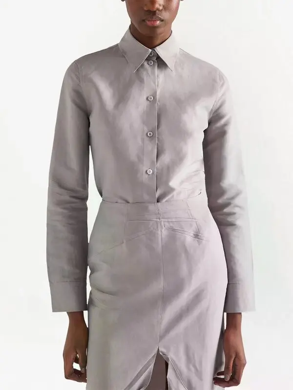 Prada Paper-based Button-up Shirt