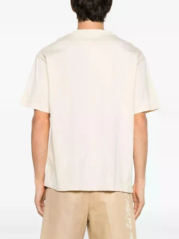 Gcds Embroidered-logo Cotton T-shirt