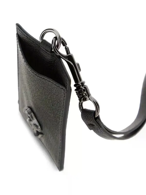 Roberto Cavalli Logo-plaque Card Holder
