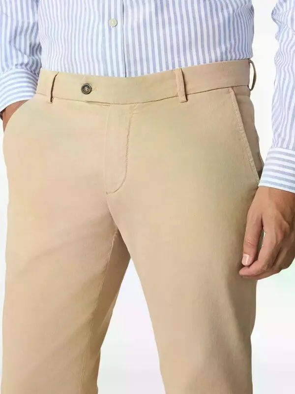 Brooks Brothers Slim-fit Stretch-cotton Trousers