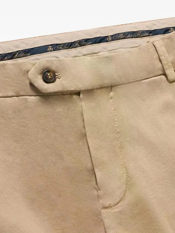 Brooks Brothers Slim-fit Stretch-cotton Trousers