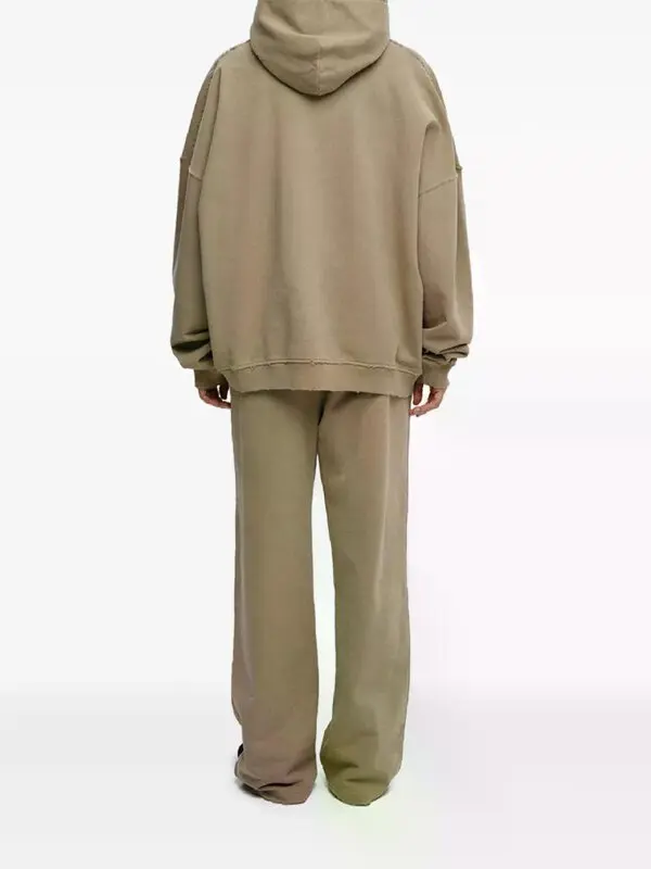 MAINLESS Distressed Track Trousers - Neutrals