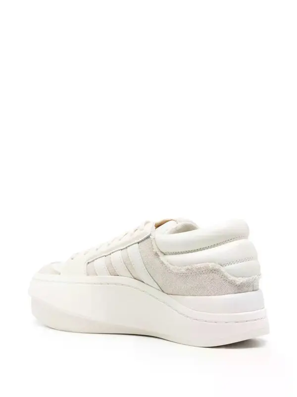 Y3 Centennial Leather Sneakers - Neutrals