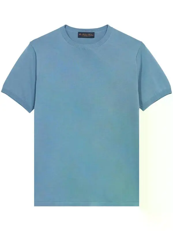 Brooks Brothers Short-sleeve Knitted Top