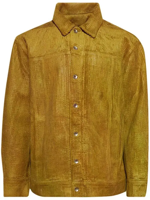 Rick Owens Jumbo Shirt Jacket - Brown