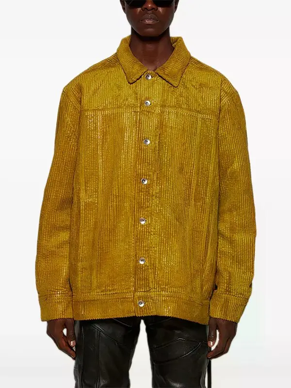 Rick Owens Jumbo Shirt Jacket - Brown