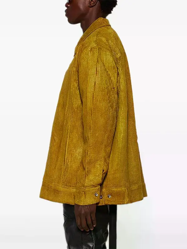 Rick Owens Jumbo Shirt Jacket - Brown