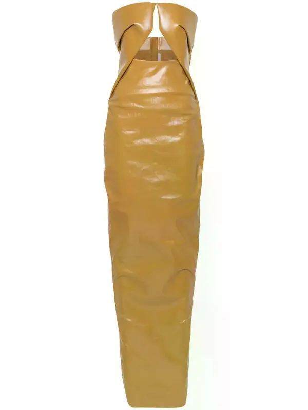 Rick Owens Prong Gown - Yellow