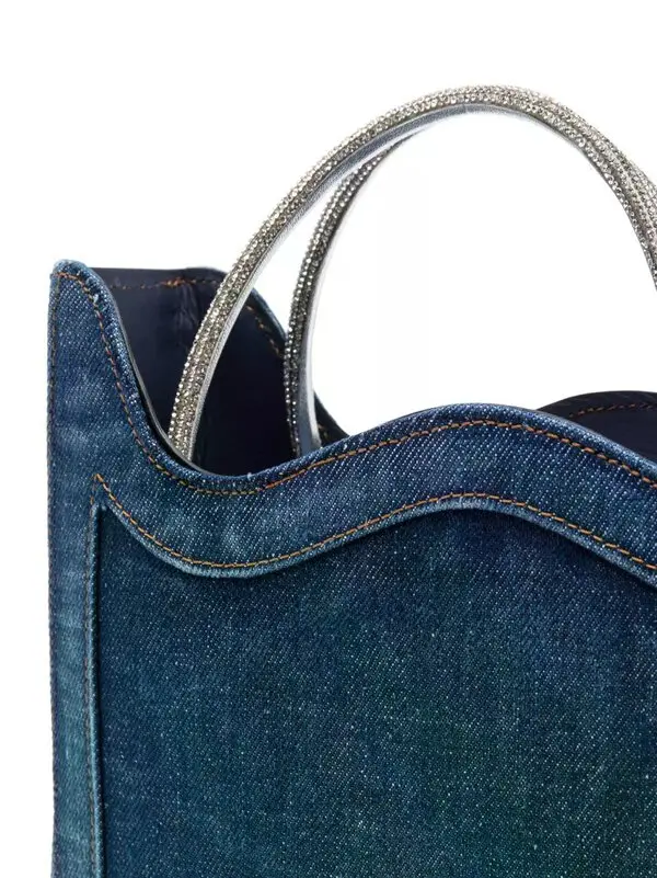 LE SILLA Ivy Denim Tote Bag