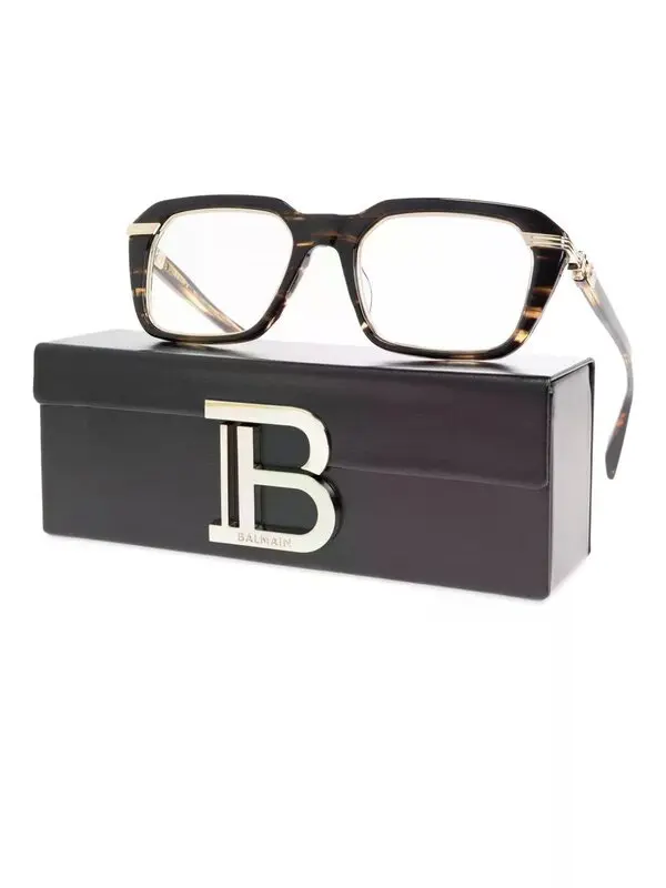 Balmain Square-frame Glasses