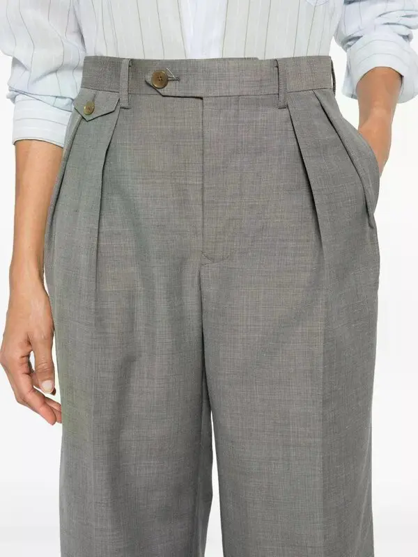 Auralee Tropical Straight-leg Trousers
