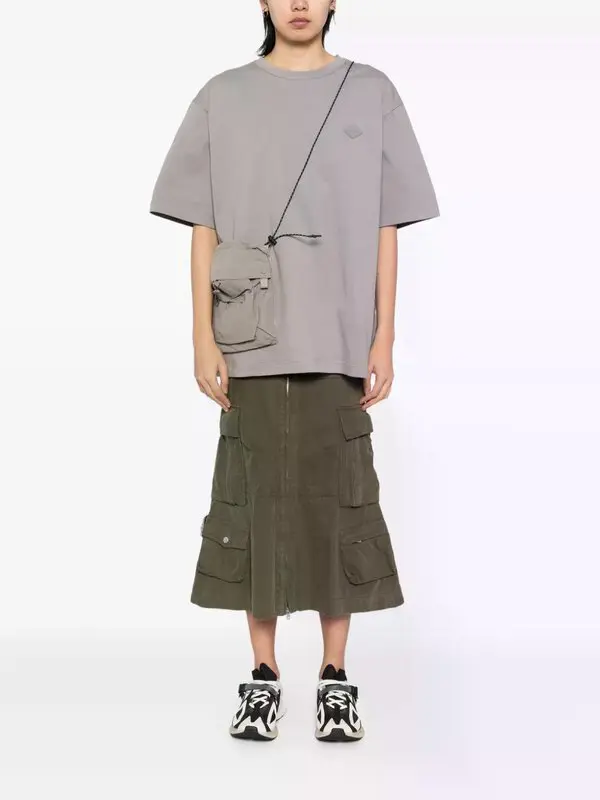 SPOONYARD Attached Pocket T-shirt - Grey