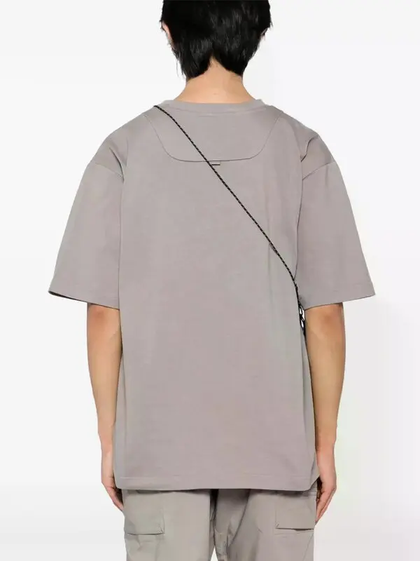 SPOONYARD Attached Pocket T-shirt - Grey