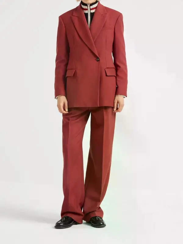 Brunello Cucinelli Double-breasted Wool Blazer