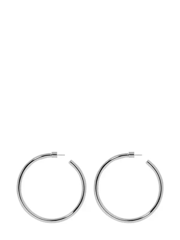 JENNIFER FISHER Lilly Polished-finish Hoop Earrings - Silver