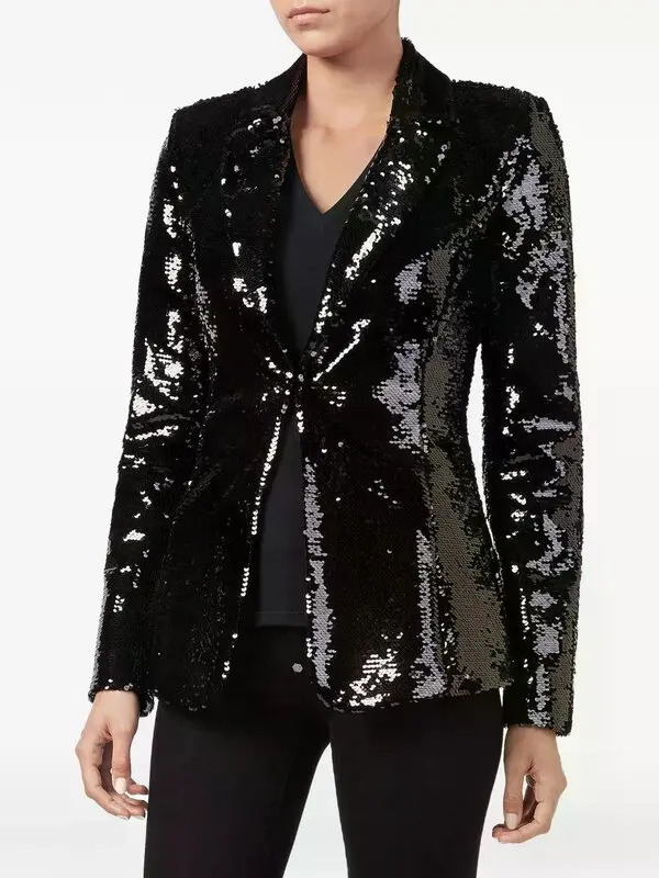Philipp Plein Sequin-embellished Blazer