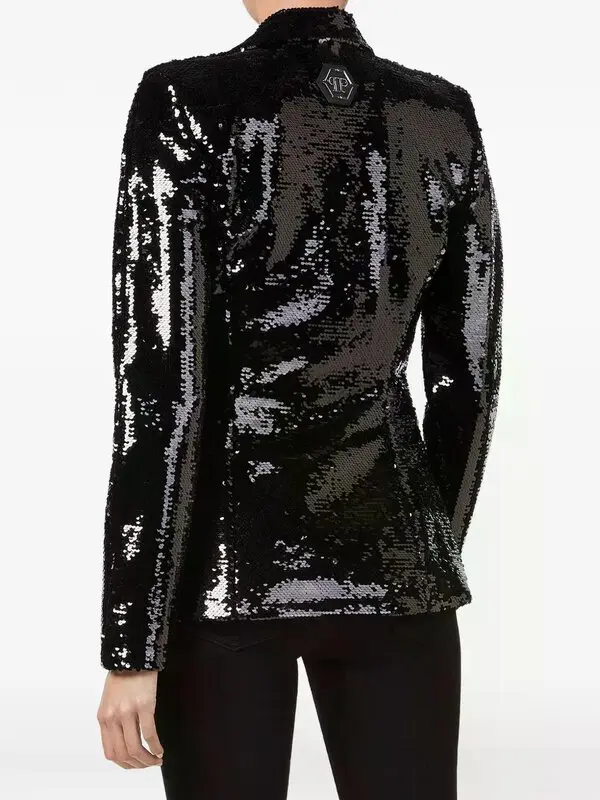 Philipp Plein Sequin-embellished Blazer