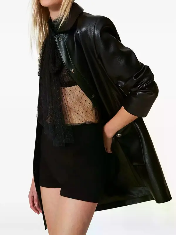 TWINSET Fitted Fine-knit Shorts