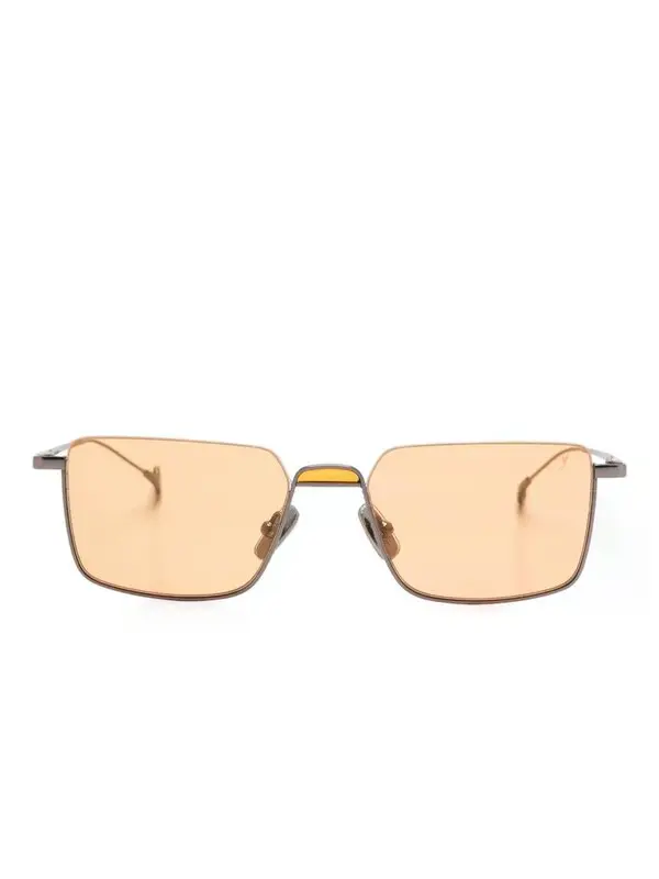 EYEPETIZER Nakano Half-rim Sunglasses With Protective Case - Grey