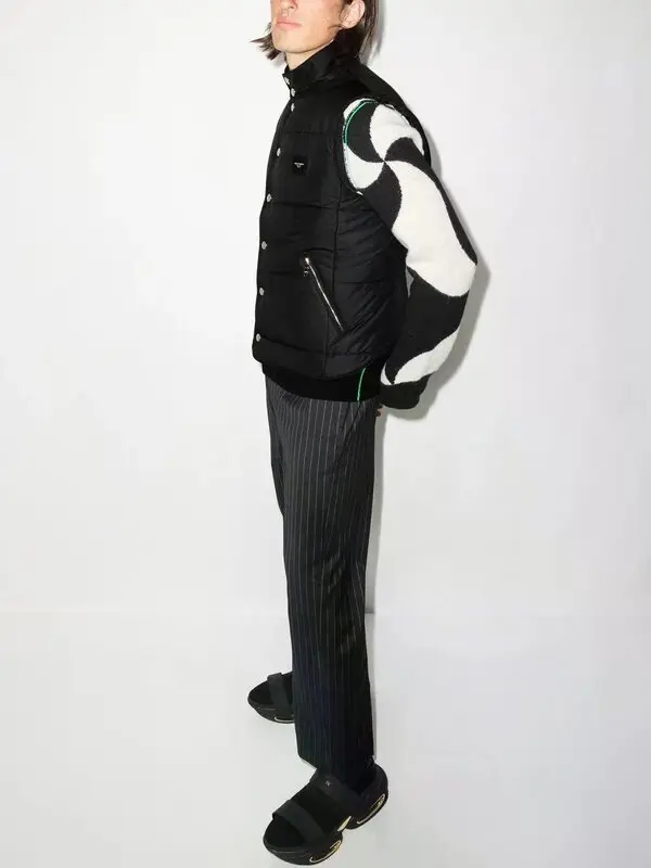 Dolce & Gabbana Logo-patch Padded Gilet