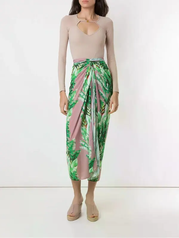AMIR SLAMA Printed Sarong