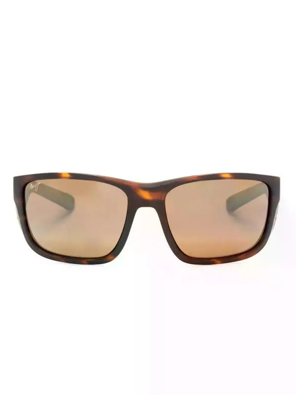 Maui Jim Tortoiseshell Acetate Sunglasses - Brown