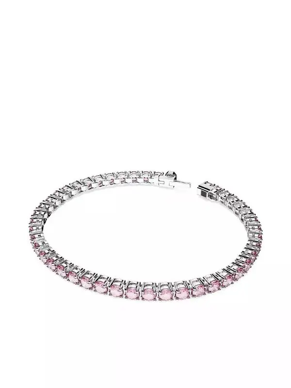 SWAROVSKI Matrix Tennis Bracelet - Silver