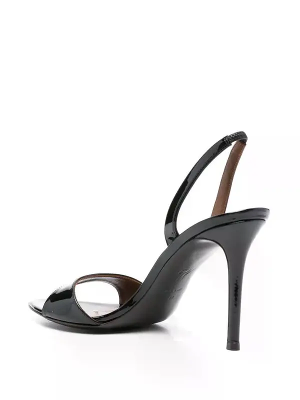 GIUSEPPE ZANOTTI 100mm Lilibeth Sandals - Black