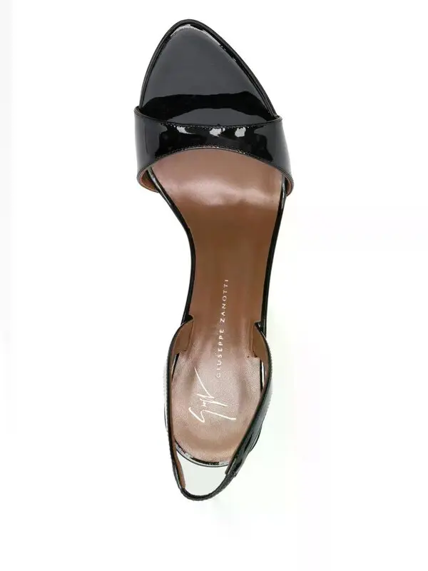 GIUSEPPE ZANOTTI 100mm Lilibeth Sandals - Black