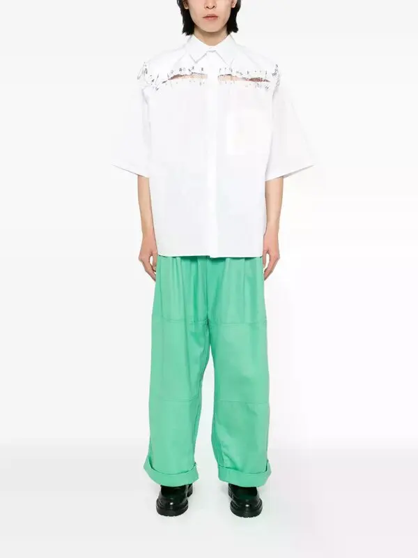 MERYLL ROGGE Workware Drawstring Chino Pant