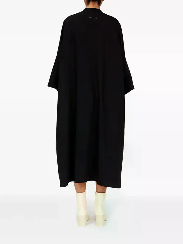 MAISON MARGIELA Oversized V-neck Shift Dress