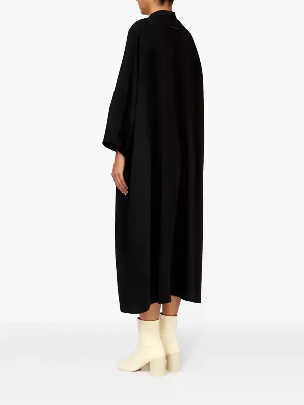 MAISON MARGIELA Oversized V-neck Shift Dress