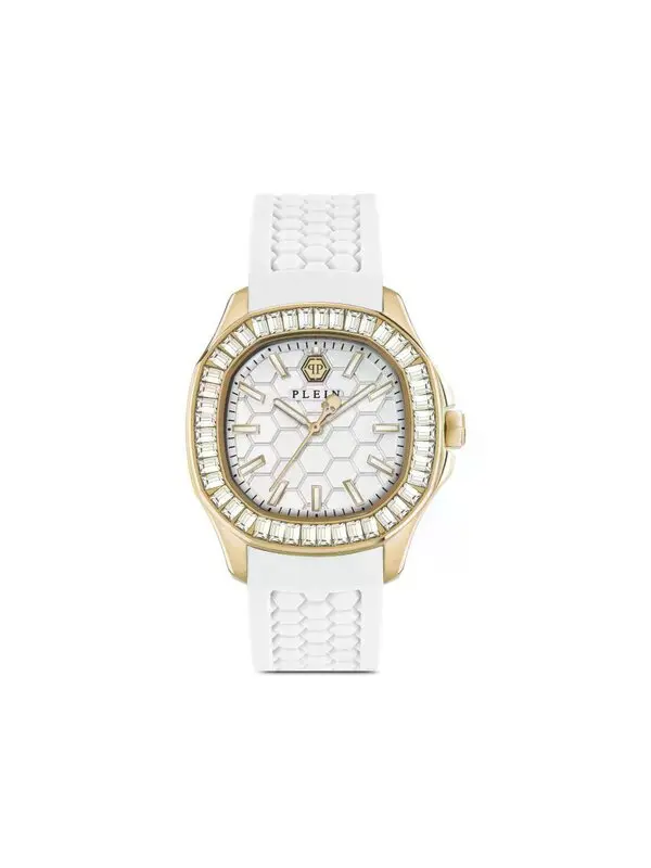 Philipp Plein Pectre Chrono Lady 38mm Timepiece - White