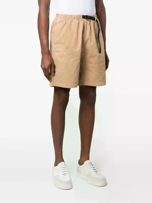 Gramicci Buckle-fastening Waistband Shorts - Neutrals