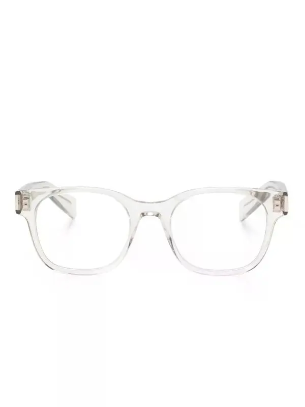 Saint Laurent Square Frame Glasses - Grey