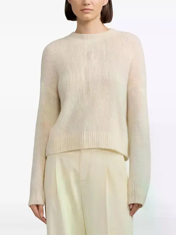 Ralph Lauren Cashmere-silk Blend Brushed Sweater