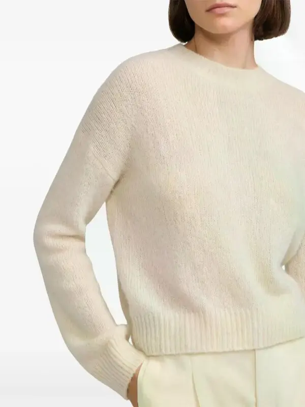 Ralph Lauren Cashmere-silk Blend Brushed Sweater