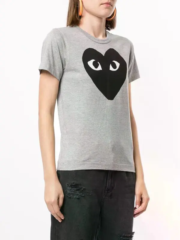 Play Comme Des Garcon Logo-print T-shirt